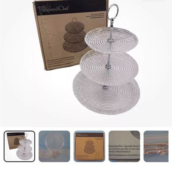 The Pampered Chef | Kitchen | The Pampered Chef Shimmering Glass ...